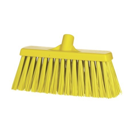 Floor Brooms : Yellow Extra Stiff Broom 300mm