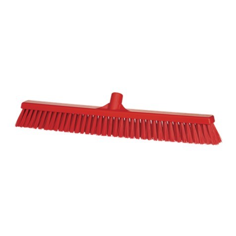 Floor Brooms : Red Soft Broom 600mm