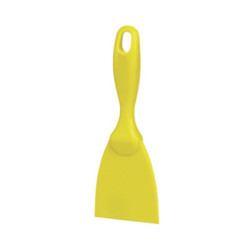 Scrapers / Mixers : Yellow Poly Hand Scraper 75mm