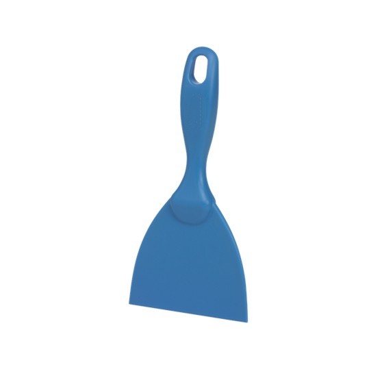 Scrapers / Mixers : Blue Poly Hand Scraper 100mm