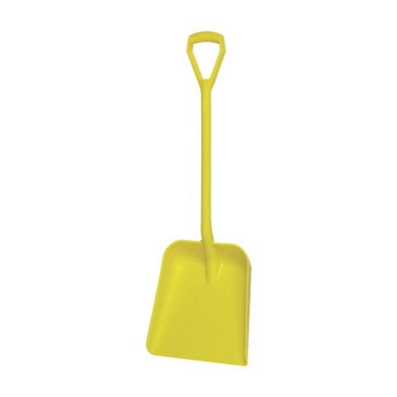 Shovels / Rakes / Forks : Yellow Poly Shovel With Short Straight Handle ...