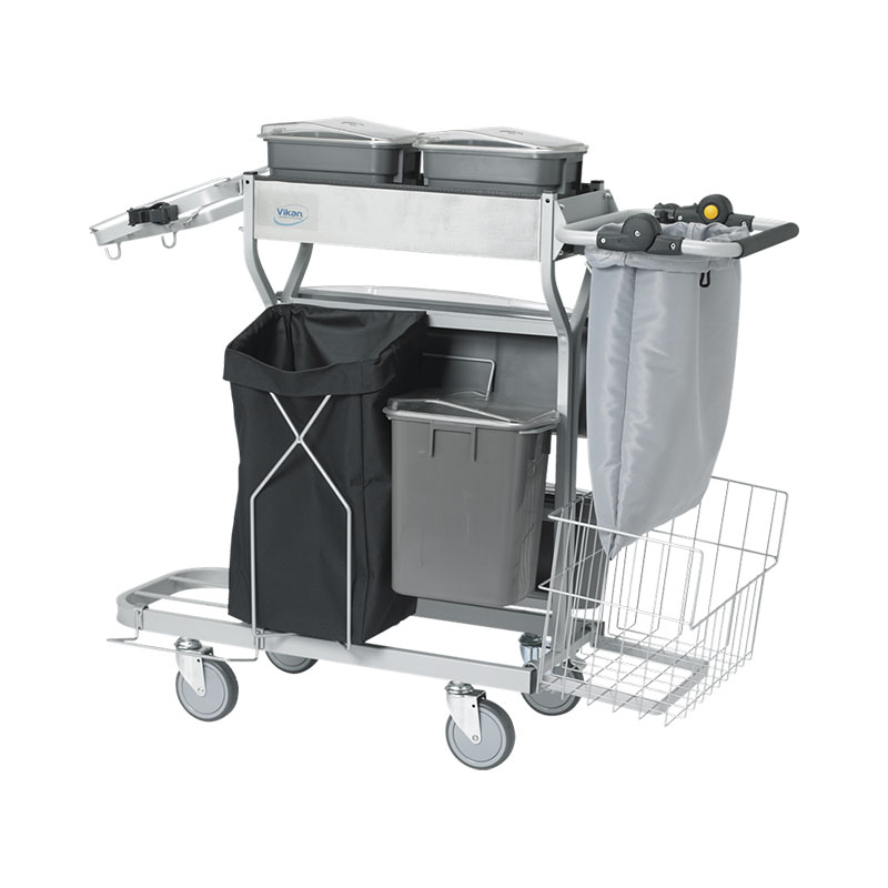 Cleaning Trolleys : Compact Cleaning Trolley Plus, 600 mm