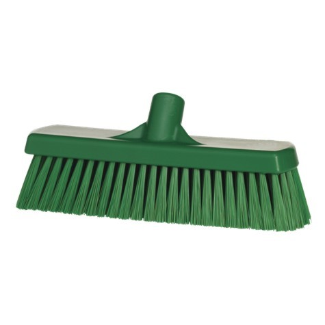 Floor Brooms : Green Medium Broom 300mm