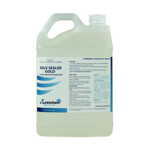 Penetrating Sealers : Actichem Solv Sealer Gold 5L