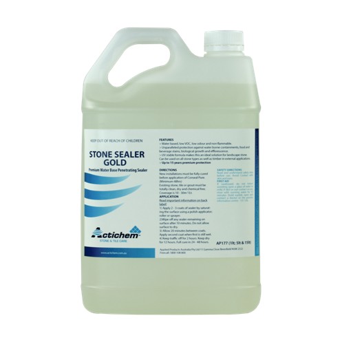 Penetrating Sealers : Actichem Stone Sealer Gold 5L