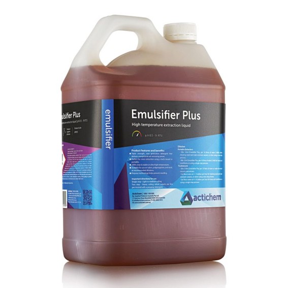 Extraction & Acid Rinse : Actichem Emulsifier Plus 5L