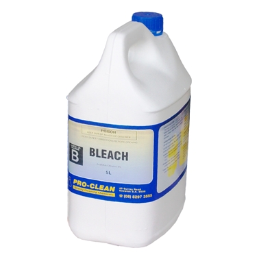 Disinfectants : Bleach 4% 5L