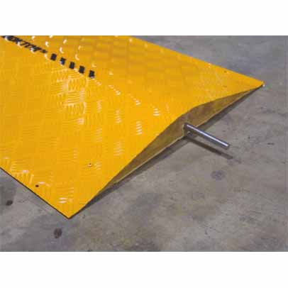 Floor Bunding : Drive Over Type Rigid Floor Bunding