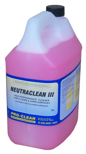 Floor/Hard Surface : Neutraclean III 5L