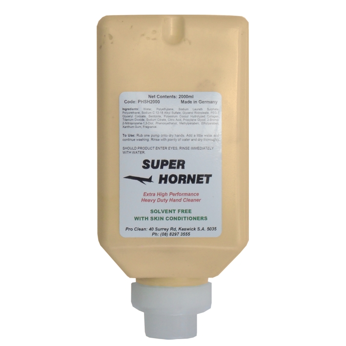 Heavy Duty Hand Cleaner : Super Hornet Concentrated Solvent Free HD ...