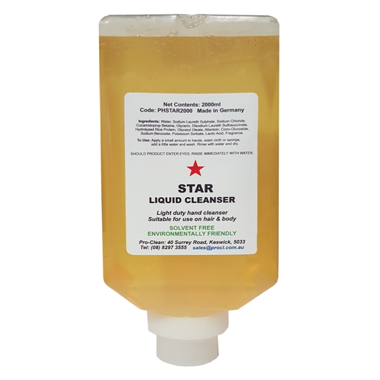 Light Duty Hand Cleaner : Star Light Duty Cleanser 2000mL