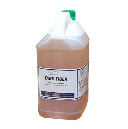 Food Industry : Tank Tiger Heavy Duty Caustic Cleaner 5L